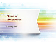 Soft Color Horizontal Lines PowerPoint Template, Backgrounds | 11593 ...