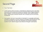 Red Questions and Answers - Free Presentation Template for Google ...