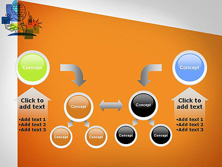 Global Information Technology PowerPoint Template, Backgrounds | 11672 ...