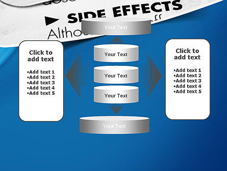 Side Effects PowerPoint Template, Backgrounds | 11677 | PoweredTemplate.com