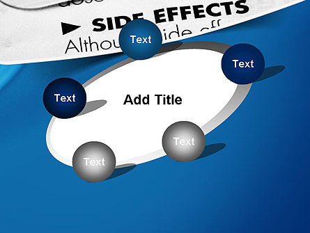 Side Effects PowerPoint Template, Backgrounds | 11677 | PoweredTemplate.com