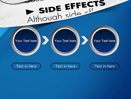 Side Effects PowerPoint Template, Backgrounds | 11677 | PoweredTemplate.com