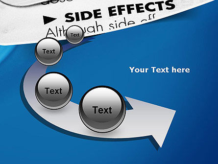 Side Effects PowerPoint Template, Backgrounds | 11677 | PoweredTemplate.com