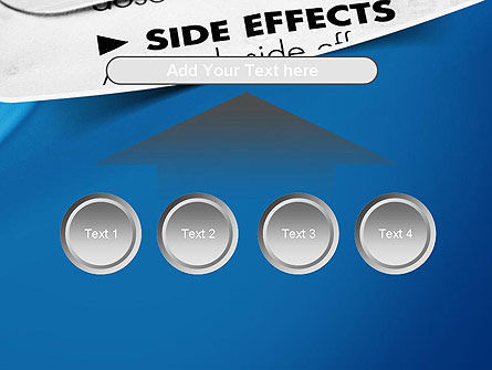 Side Effects PowerPoint Template, Backgrounds | 11677 | PoweredTemplate.com