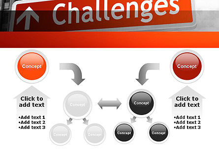 Challenges PowerPoint Template, Backgrounds | 11833 | PoweredTemplate.com
