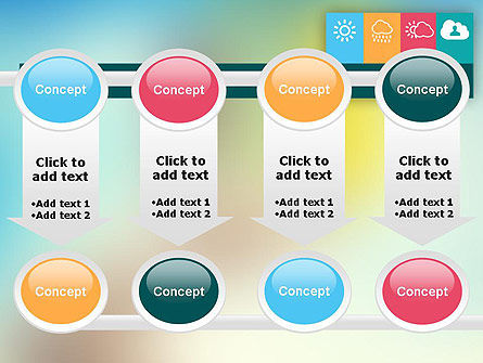Weather Icons Concept PowerPoint Template, Backgrounds | 11857 ...