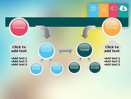Weather Icons Concept PowerPoint Template, Backgrounds | 11857 ...