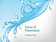 Beautiful Water Splash PowerPoint Template, Backgrounds | 11877 ...