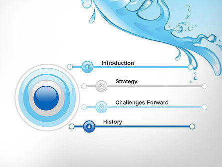 Beautiful Water Splash PowerPoint Template, Backgrounds | 11877 ...