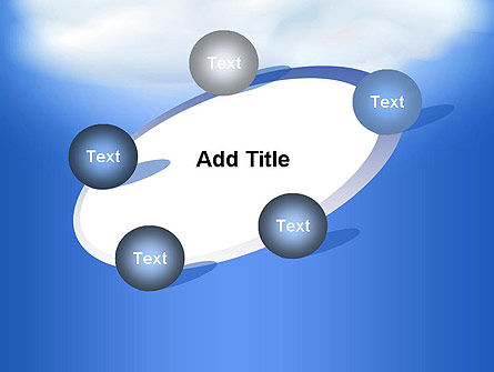 Fluffy Cumulus Cloud PowerPoint Template, Backgrounds | 11881 ...