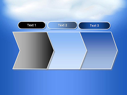 Fluffy Cumulus Cloud PowerPoint Template, Backgrounds | 11881 ...