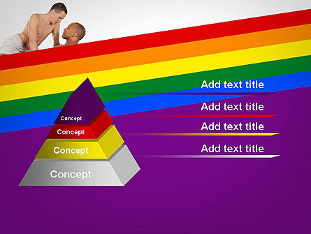 Gay Couple PowerPoint Template, Backgrounds | 11926 | PoweredTemplate.com