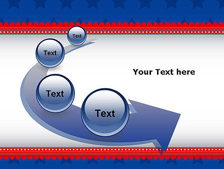 Blue Stars Background PowerPoint Template, Backgrounds | 11941 ...