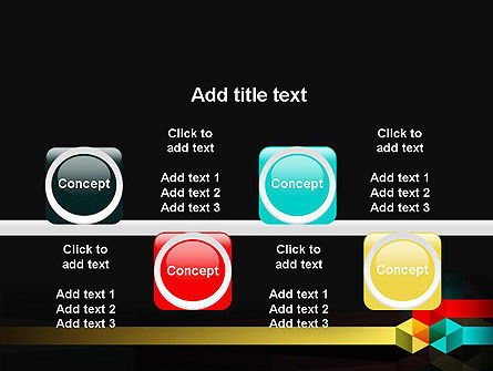 Abstract Geometric Shapes PowerPoint Template, Backgrounds | 11951 ...