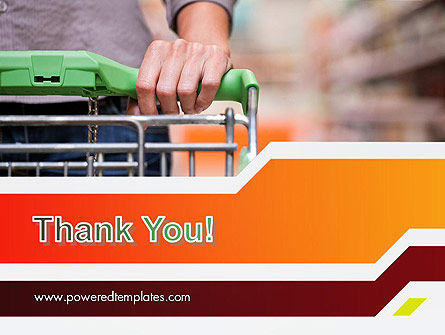 At Grocery Store PowerPoint Template, Backgrounds | 11973 ...