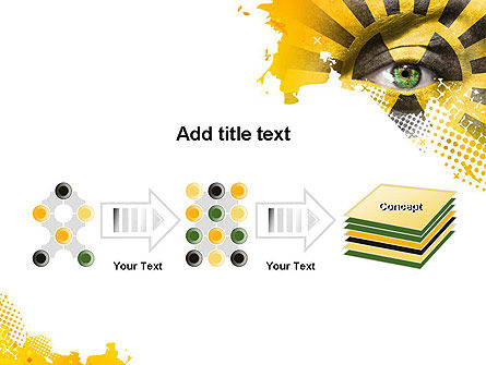 Gamma Ray PowerPoint Template, Backgrounds | 12053 | PoweredTemplate.com