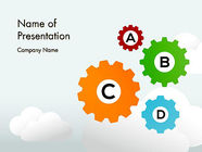 Colorful Cogs - Free Presentation Template for Google Slides and ...