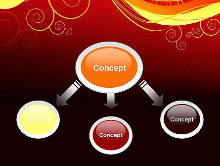 Magic Theme PowerPoint Template, Backgrounds | 12102 | PoweredTemplate.com