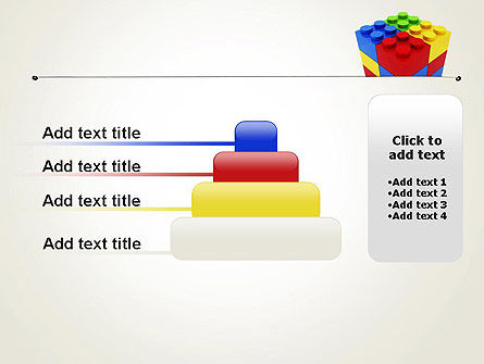 Stacked Lego Blocks PowerPoint Template, Backgrounds | 12116 ...