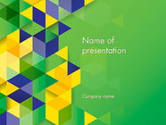 Brazil Colors PowerPoint Template, Backgrounds | 12161 ...