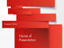 Cut Strips of Red Paper PowerPoint Template, Backgrounds | 12162 ...