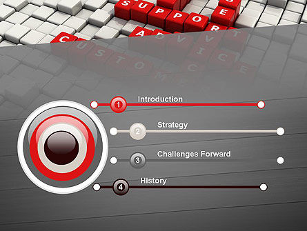Customer Service PowerPoint Template, Backgrounds | 12170 ...