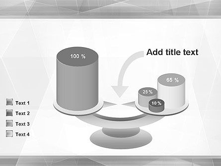 Grey Abstract Geometric PowerPoint Template, Backgrounds | 12176 ...