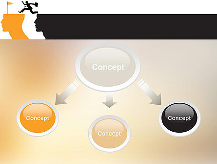 Mind Shift PowerPoint Template, Backgrounds | 12178 | PoweredTemplate.com