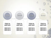 Numerology PowerPoint Template, Backgrounds | 12229 | PoweredTemplate.com