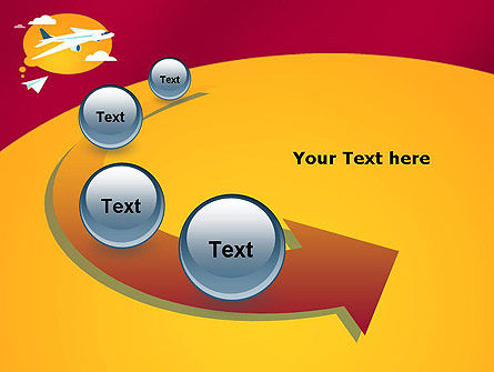 Think Big PowerPoint Template, Backgrounds | 12298 | PoweredTemplate.com