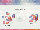 Abstract Pastel Colorful Triangle Pattern PowerPoint Template ...