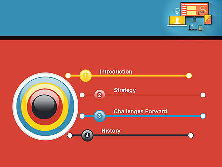 Wifi Connection PowerPoint Template, Backgrounds | 12334 | PoweredTemplate.com