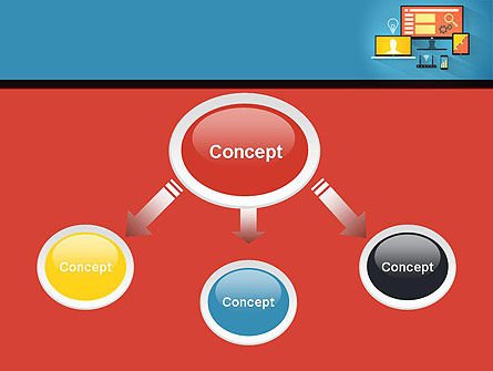 Wifi Connection PowerPoint Template, Backgrounds | 12334 | PoweredTemplate.com