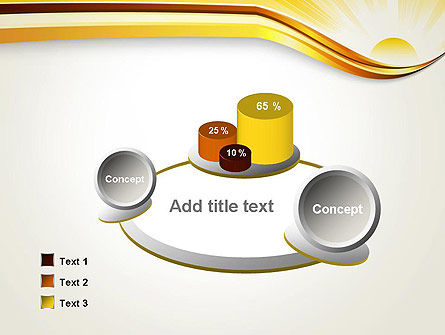 Rising Sun PowerPoint Template, Backgrounds | 12342 | PoweredTemplate.com