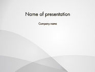 Abstract Rounded Gray Layers PowerPoint Template, Backgrounds | 12351 ...