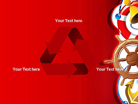 Nautical PowerPoint Template, Backgrounds | 12828 | PoweredTemplate.com