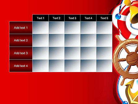 Nautical PowerPoint Template, Backgrounds | 12828 | PoweredTemplate.com