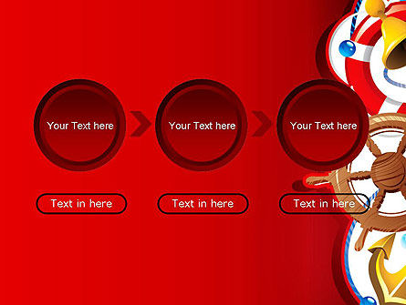 Nautical PowerPoint Template, Backgrounds | 12828 | PoweredTemplate.com