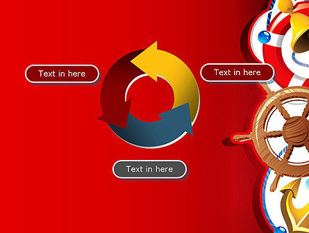 Nautical PowerPoint Template, Backgrounds | 12828 | PoweredTemplate.com