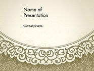 Vintage Pattern Paper Cut Word Template 12842 | PoweredTemplate.com