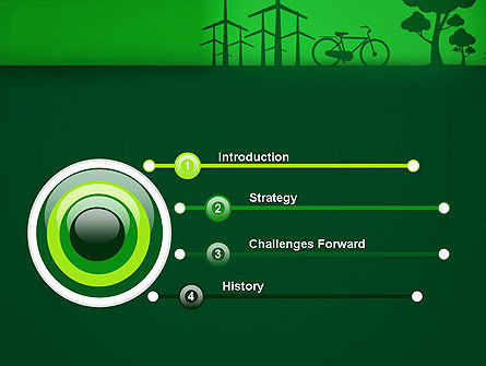 Going Green PowerPoint Template, Backgrounds | 12869 | PoweredTemplate.com
