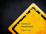Warning Sign - Free Presentation Template for Google Slides and ...