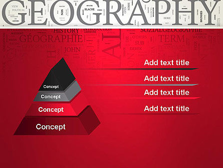 Geography Word Cloud PowerPoint Template, Backgrounds | 12921 ...