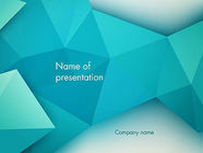 Polygonal Azure PowerPoint Template, Backgrounds | 13106 ...
