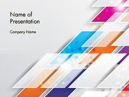 Overlapping Colorful Squares Abstract - Free Presentation Template for ...