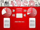 Idea Doodles PowerPoint Template, Backgrounds | 13210 | PoweredTemplate.com