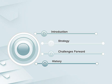 White Paper Style Abstract PowerPoint Template, Backgrounds | 13264 ...