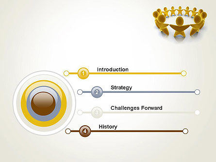 Golden Circle PowerPoint Template, Backgrounds | 13451 ...