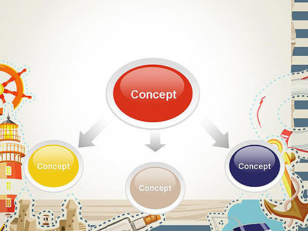 Nautical Theme PowerPoint Template, Backgrounds | 13491 ...