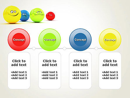 3D Emotions PowerPoint Template, Backgrounds | 13567 | PoweredTemplate.com